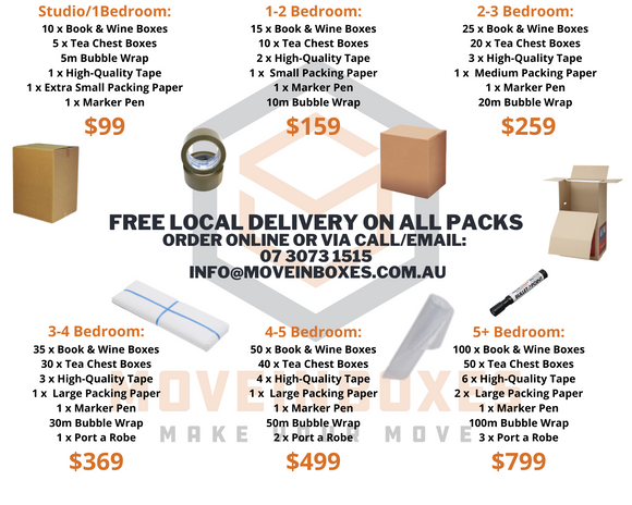 MoveinBoxes- Quick, Easy & Affordable Moving Boxes & Packing Materials
